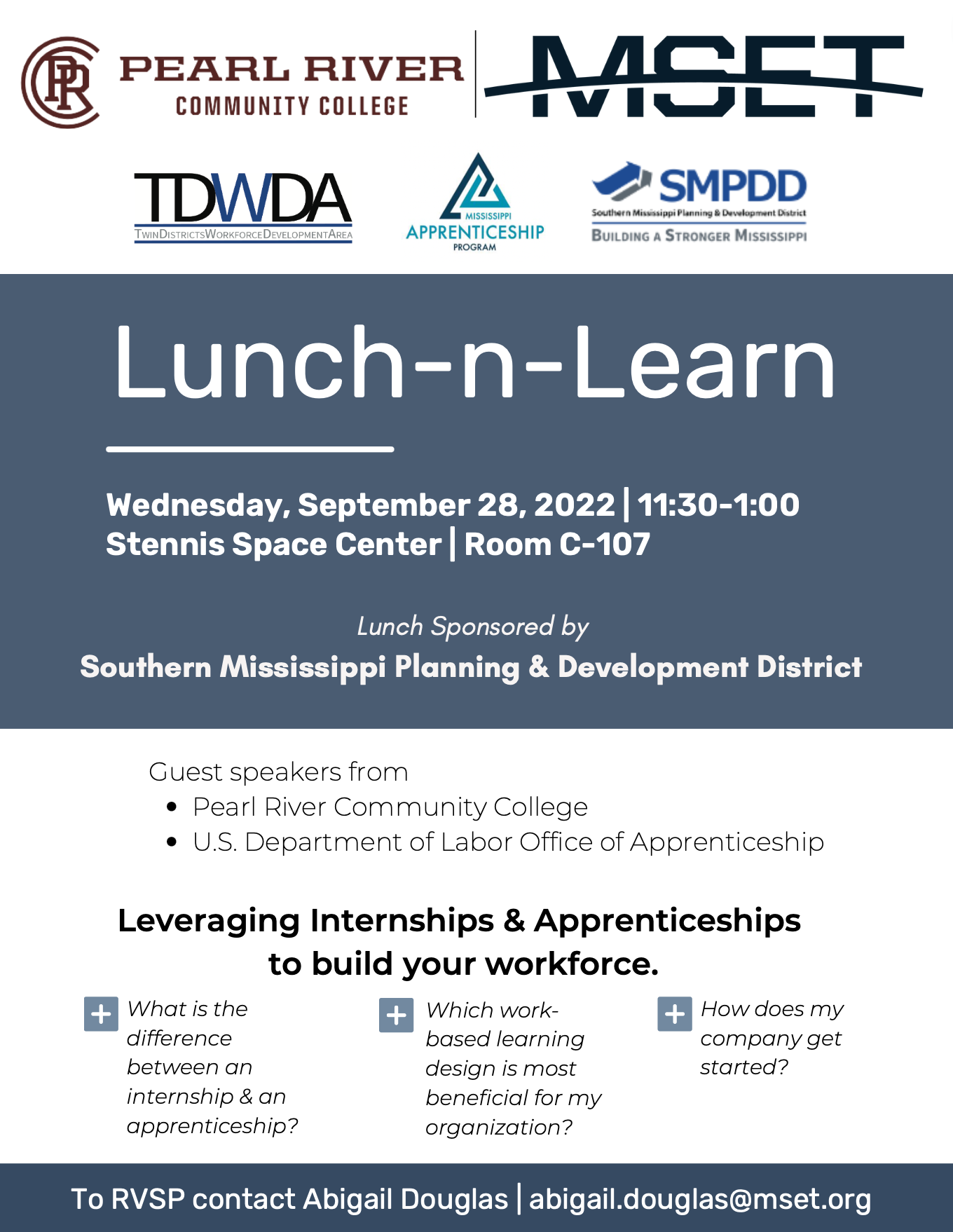 Lunch & Learn | MSET - Mississippi Enterprise for Technology